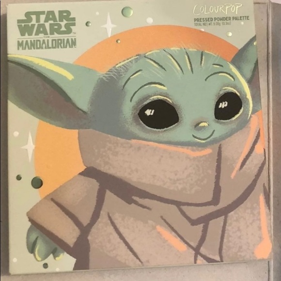Colourpop | Makeup | Color Pop Mandalorian Baby Yoda Eyeshadow Palette ...